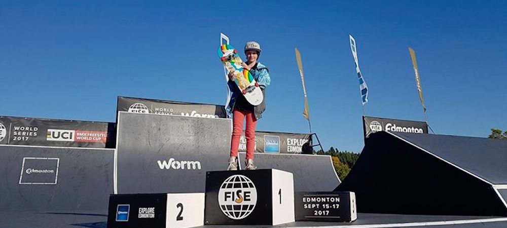 Ambassador Ava Cook at FISE World Series Edmonton – SheShreds.co