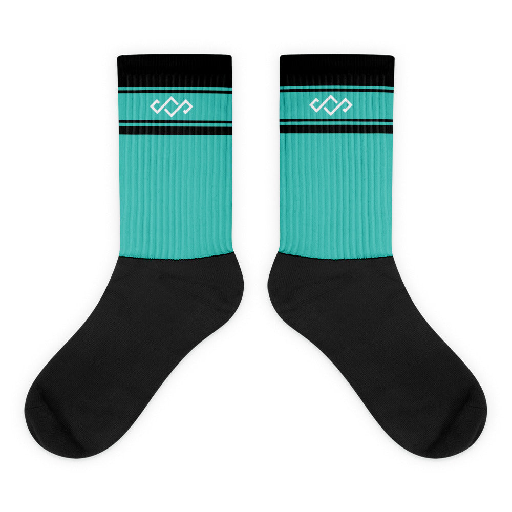 "She Shreds" Socks - Teal – SheShreds.co
